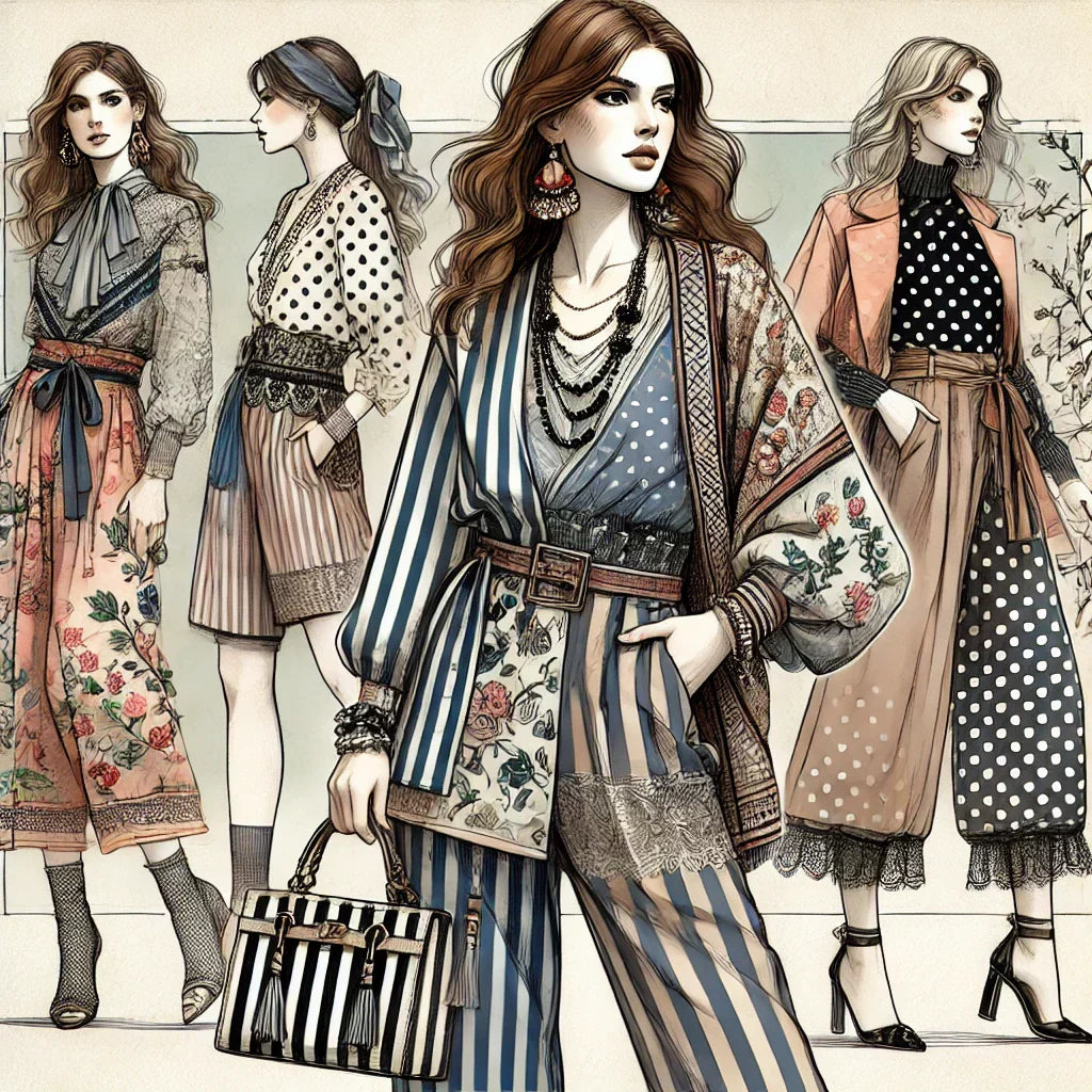 The Right Way to Mix Prints and Patterns Without Looking Overwhelmed ...